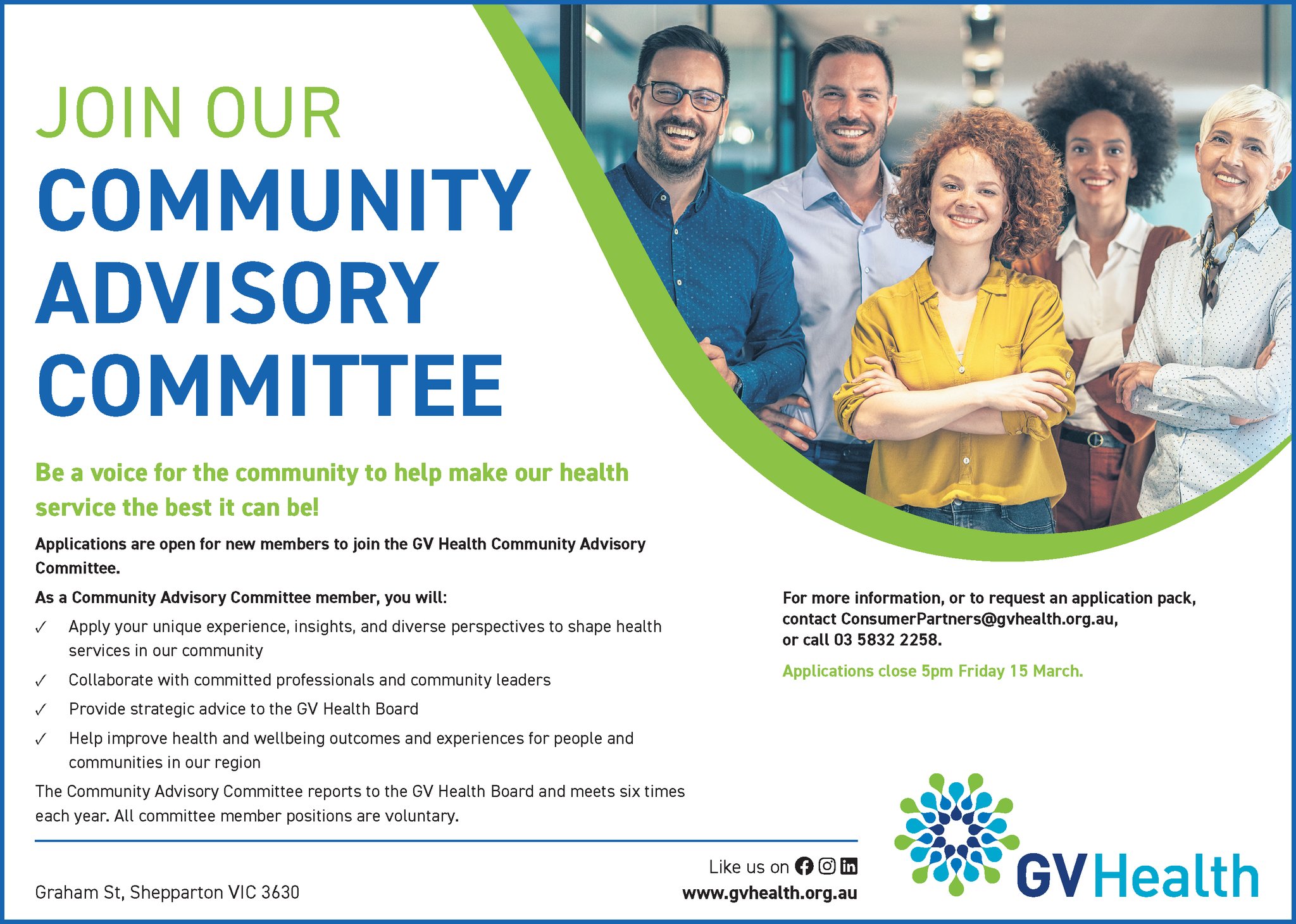 Community Advisory Committee - GV Health
