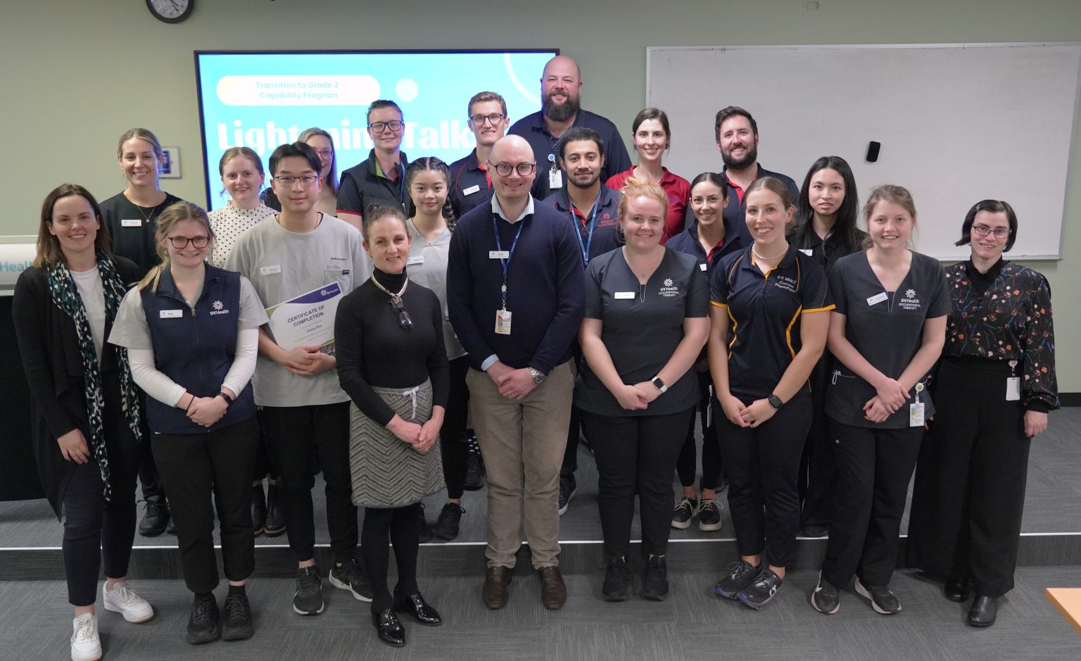 Allied health program celebrated - GV Health